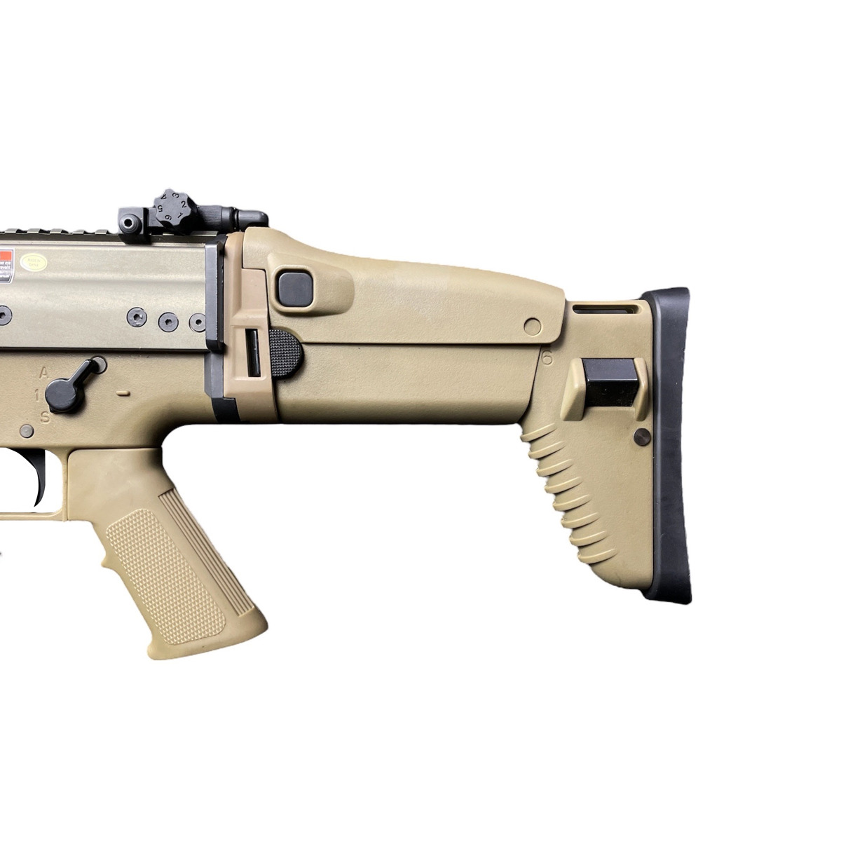 Штурмова гвинтівка SCAR-H AR-061-E Dark Earth ARES - страйкбол і ...
