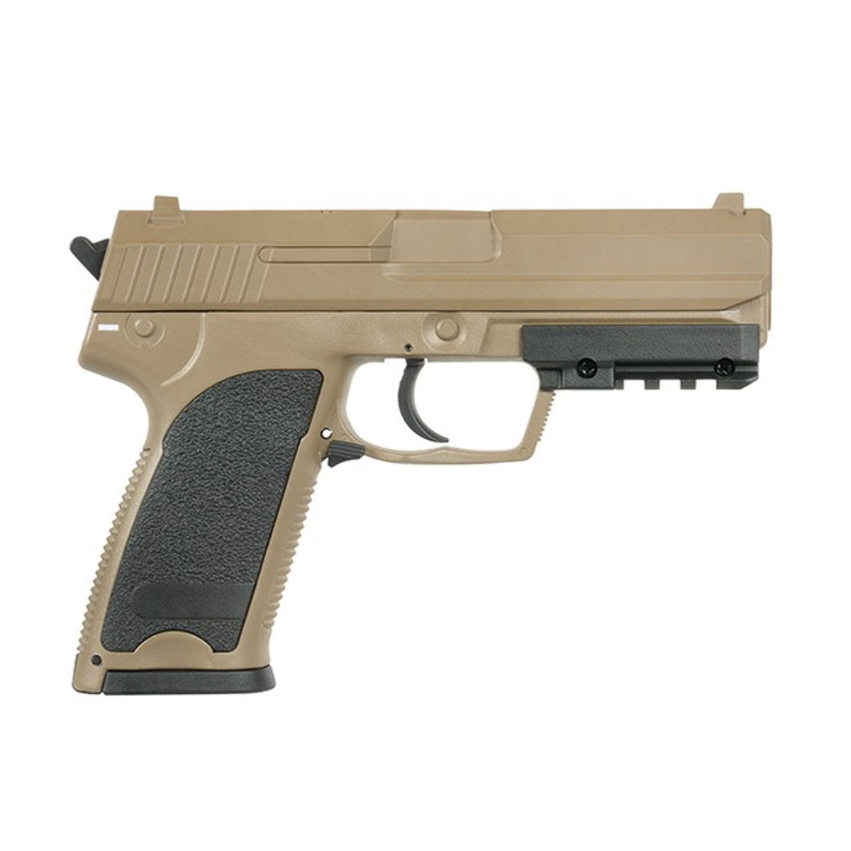 Пістолет USP CM.125S Mosfet Tan [CYMA] - страйкбол і тактичне спорядження