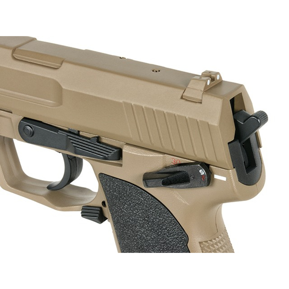 Пістолет USP CM.125S Mosfet Tan [CYMA] - страйкбол і тактичне спорядження