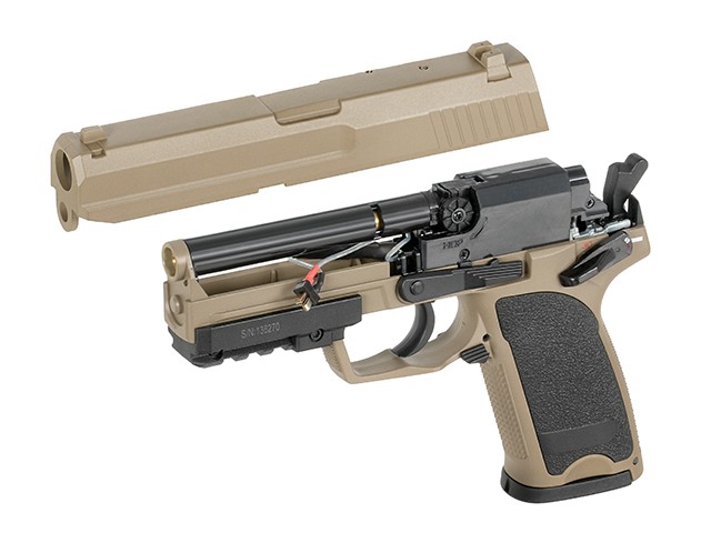 Пістолет USP CM.125S Mosfet Tan [CYMA] - страйкбол і тактичне спорядження