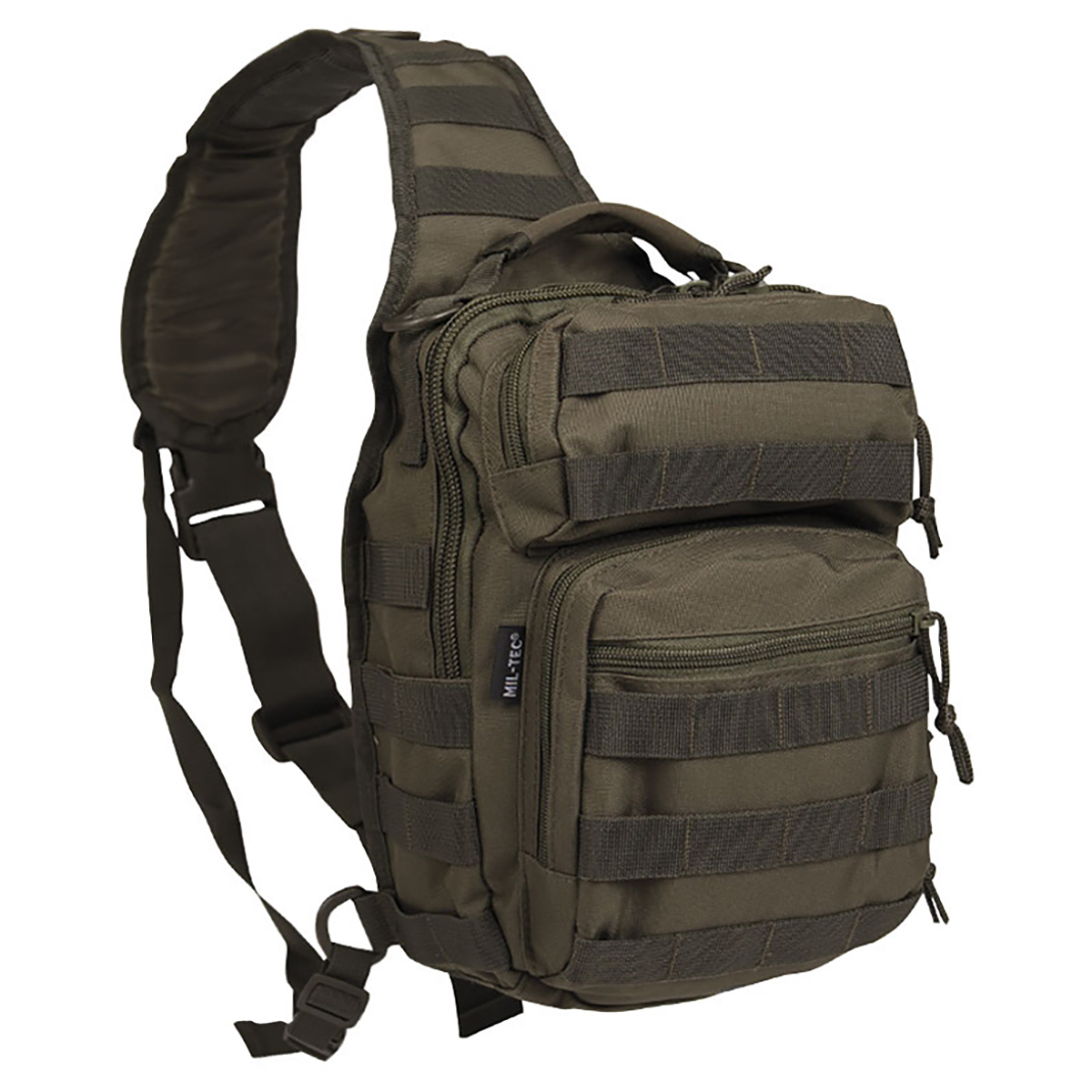 Тактический рюкзак One Strap Assault 10 l - olive Mil-Tec - страйкбол і ...