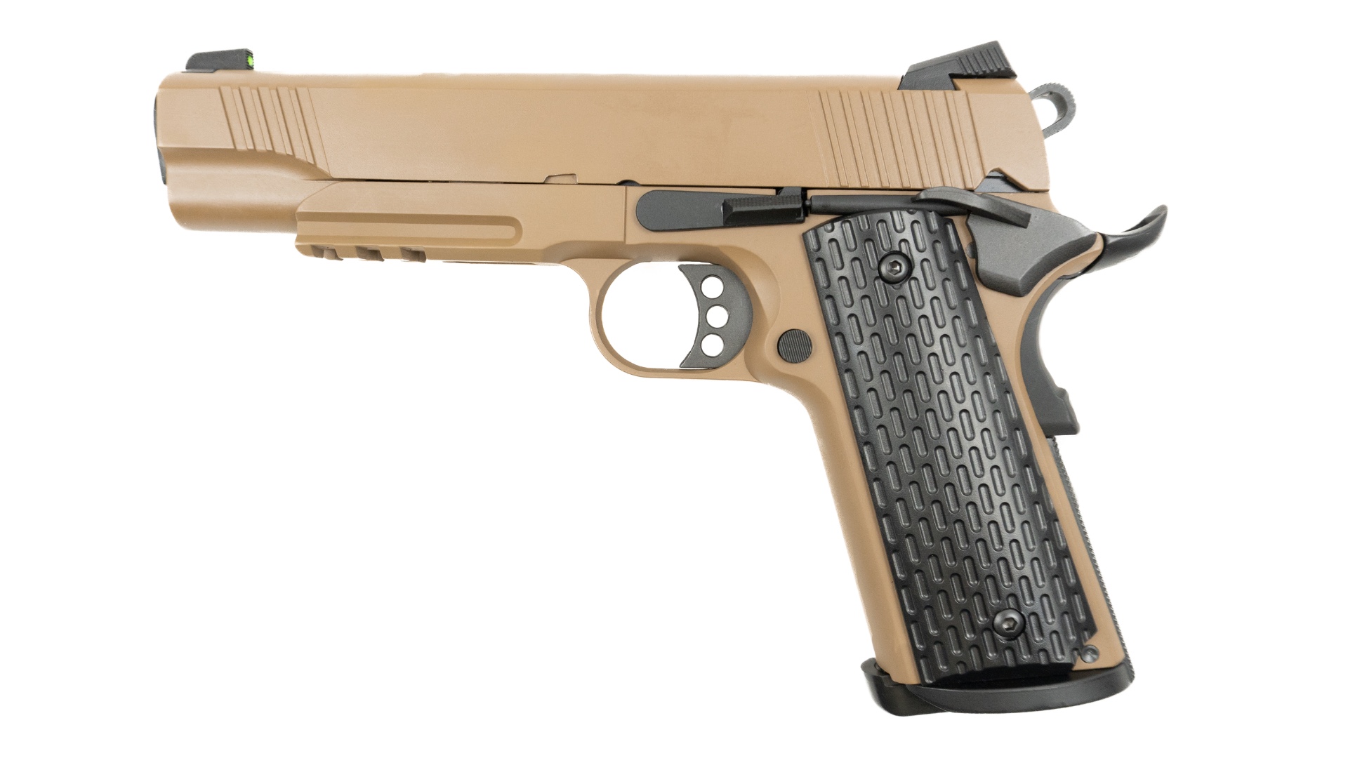 Пистолет Kimber Desert Warrior Army Metal R28 - tan Green Gas для ...